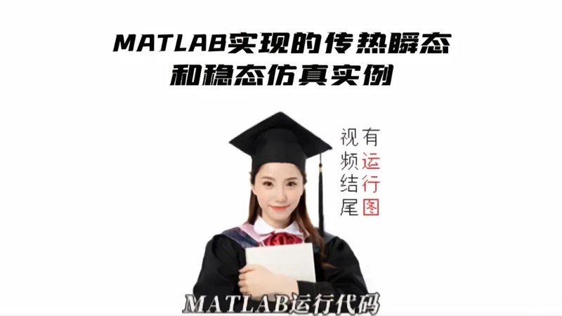 MATLAB实现的传热瞬态和稳态仿真实例