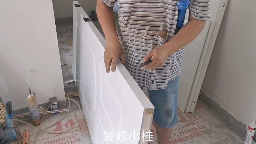 实木门安装过程,有的实木门为什么便宜?