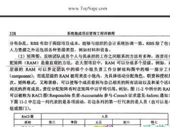 系统集成项目管理工程师教程速览 第11章