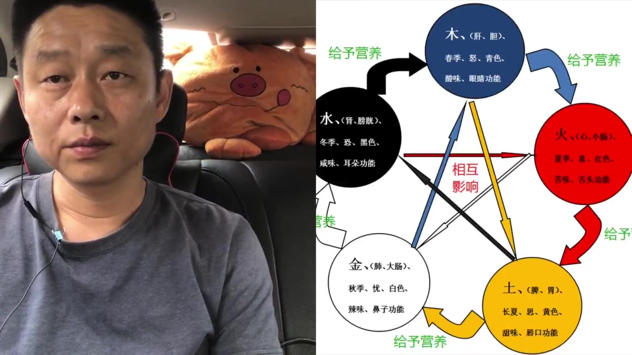 认识真正的中医了解古中医(五)五行系列之内脏对应五官