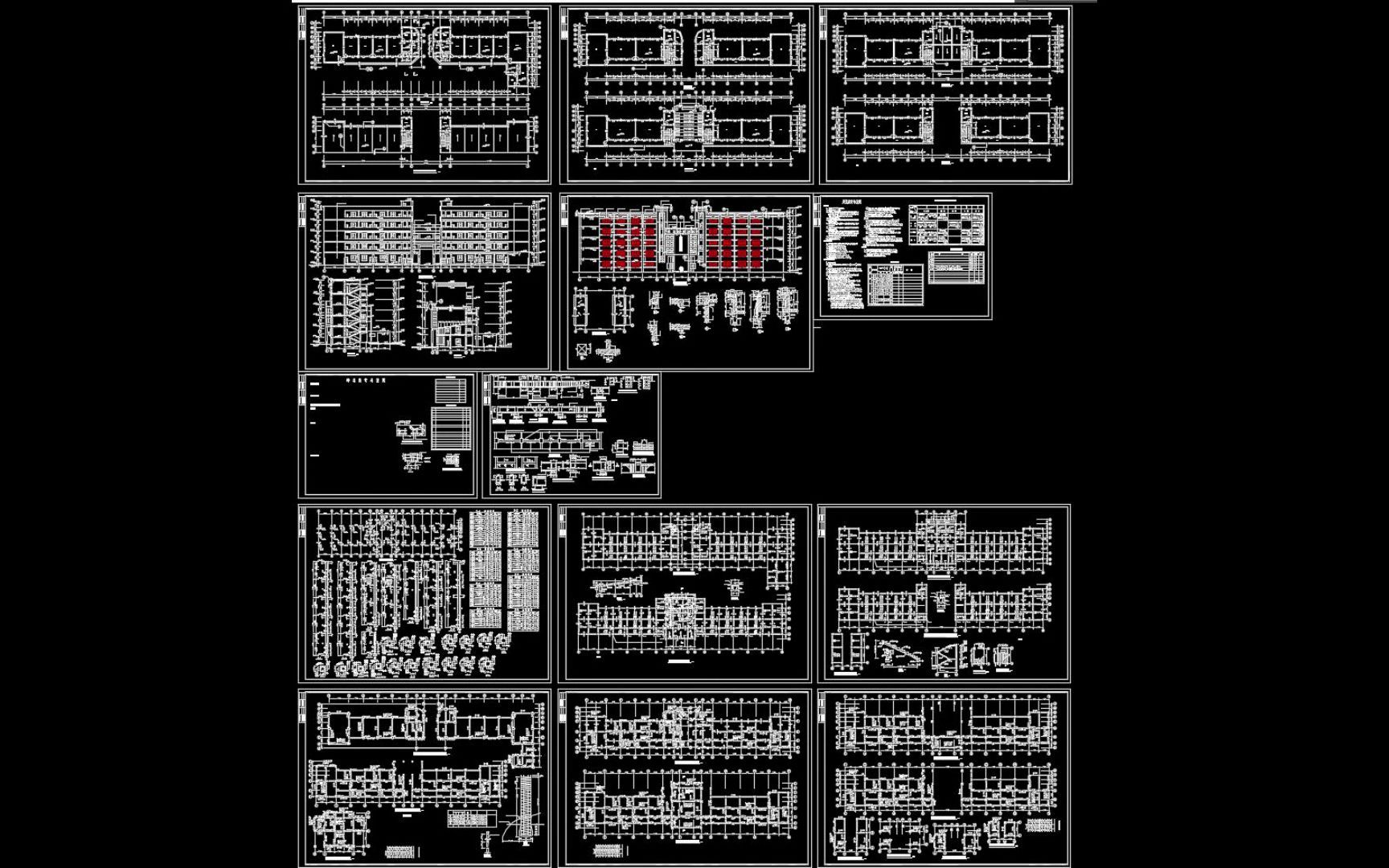 【5层】3294.6平米五层框架综合教学楼工程量计算及施工组织设计