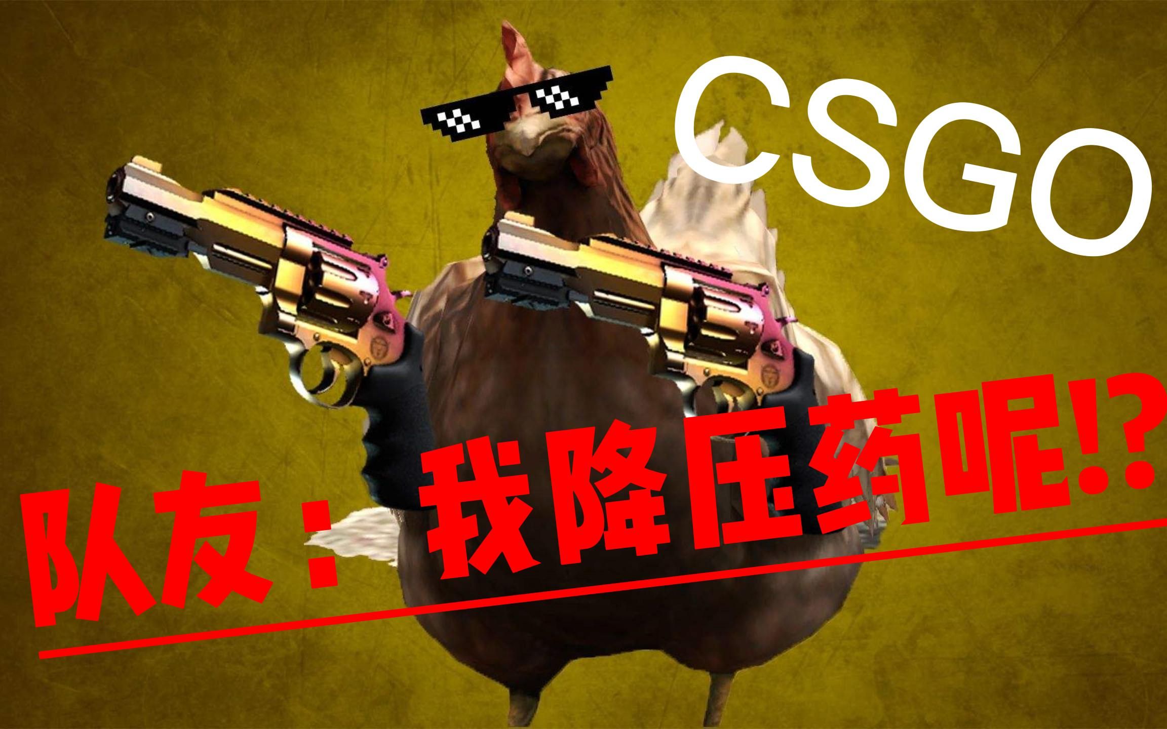 【CSGO】队友:我降压药呢?!
