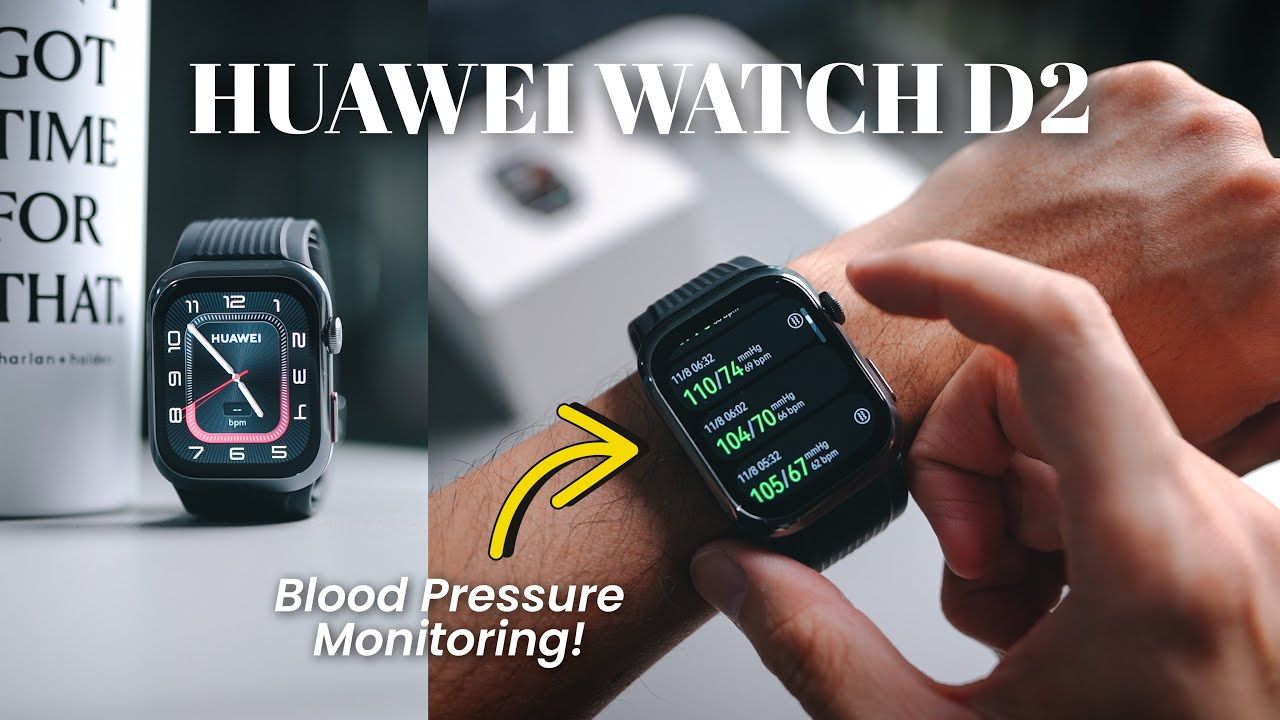 【 Lim Reviews】HUAWEI WATCH D2:随时监测我的血压问题!【中文...