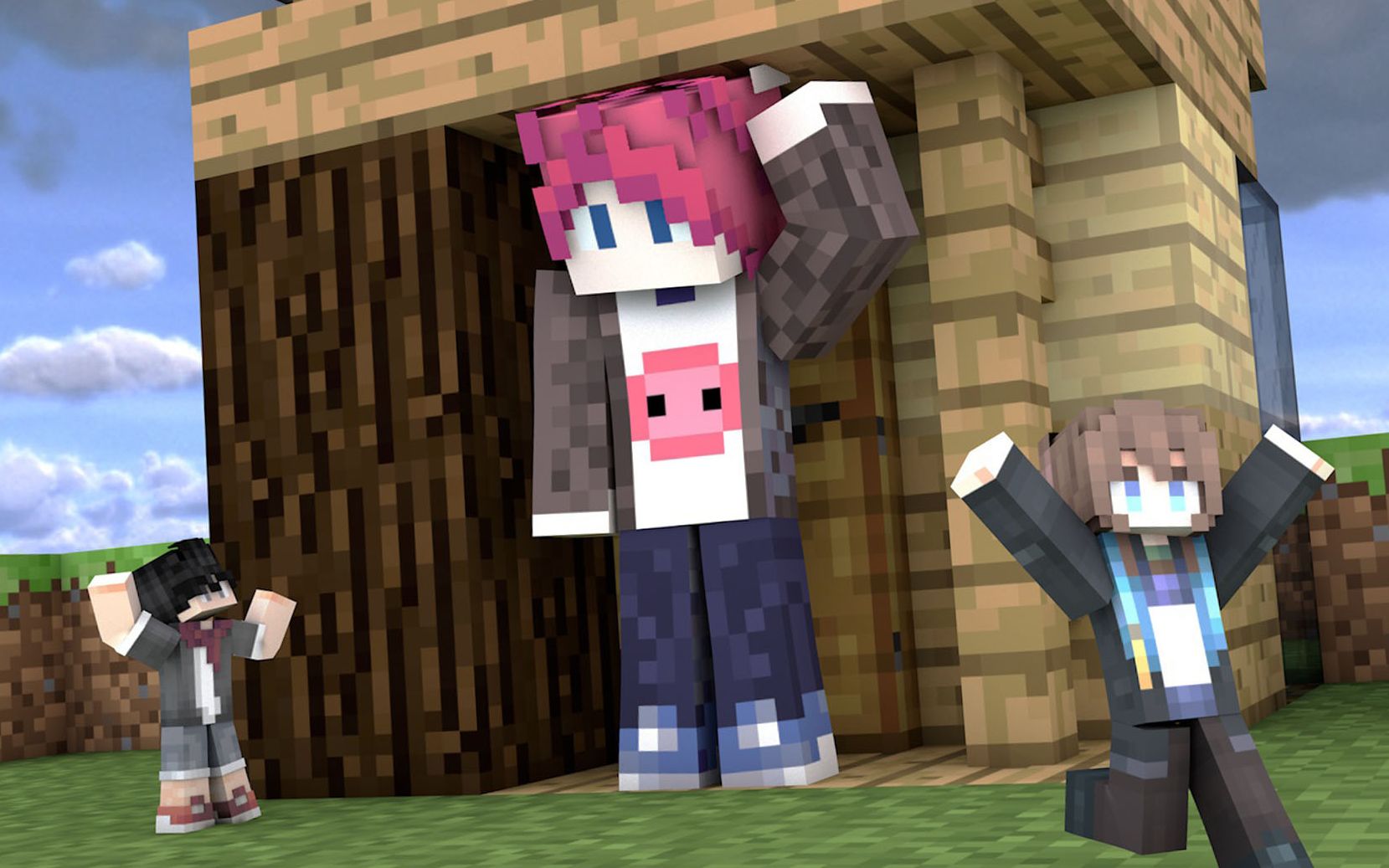 在我的世界里变成了格列佛?!(Minecraft格列佛MOD生存)