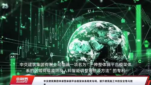 中交建筑集团申请整体钢平台模架体系相关专利,提升建筑施工中的