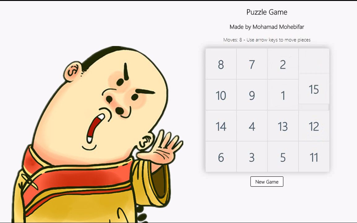 20分钟就可以开发出一款提升你智力的拼图小游戏,代码如此精简,看完...