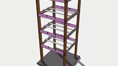 第六届结构模型设计大赛模型动画