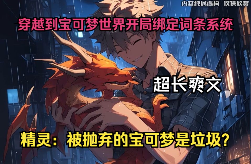 我穿越到和宝可梦融合的世界,开局绑定了词条系统,捡到一只被抛弃的...