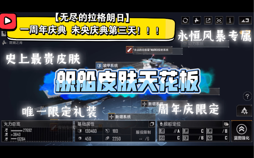 【无尽的拉格朗日】周年庆典篇-周年庆第三天直接入手重磅新徽记和...
