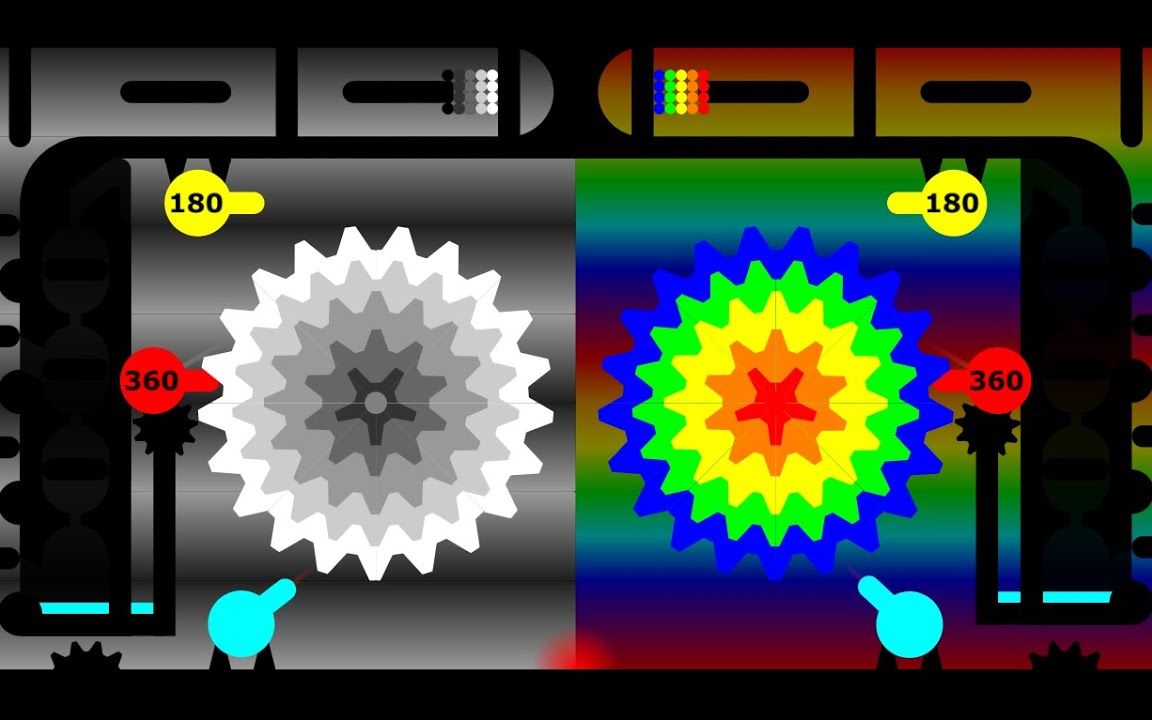 摧毁对方基地——彩虹与黑白的宿命对决!【Qualiti】