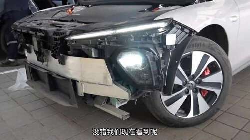 蔚来防撞梁厚如城墙!家用车碰撞测试对比结果令人震惊