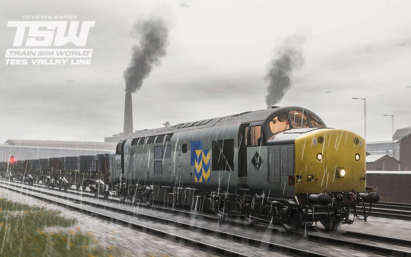 火车模拟世界 - 蒂斯谷线 #2:货列超速飞车 早点到达目的地 | Train Sim ...