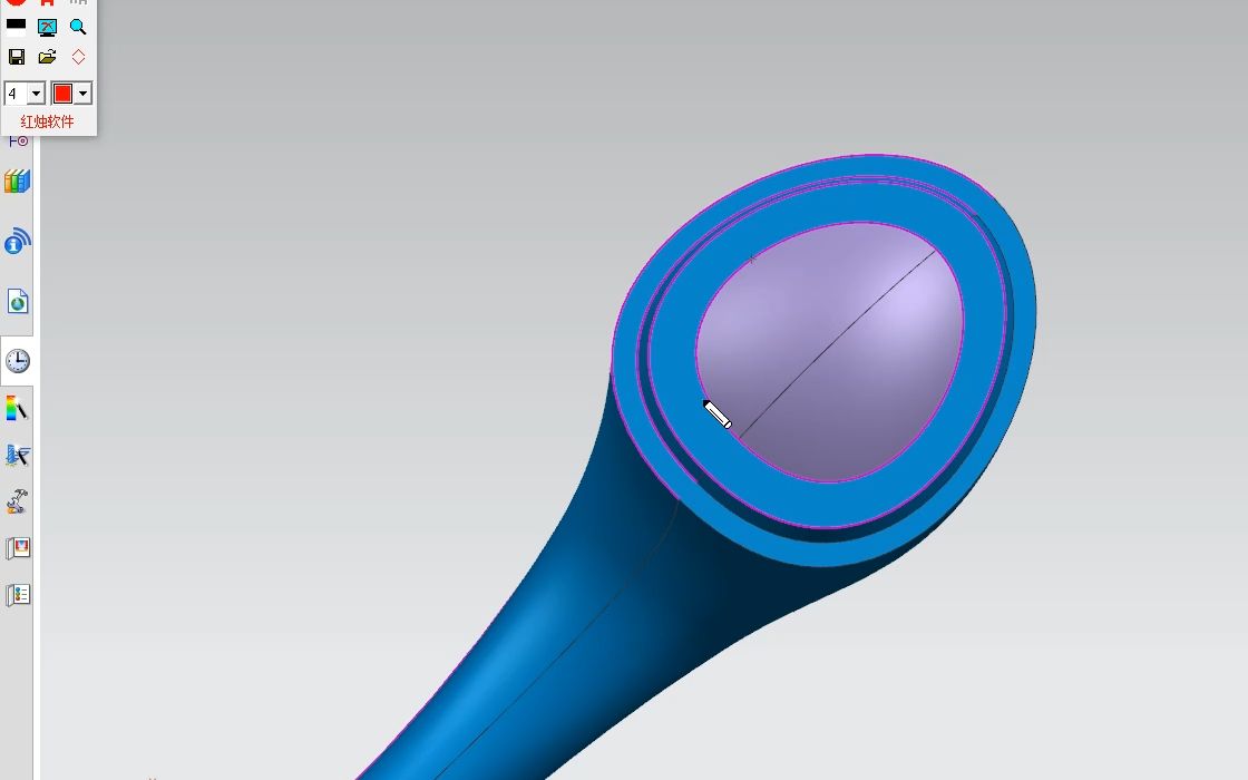 UG10.0如何利用桥接里模板曲线做规律曲线