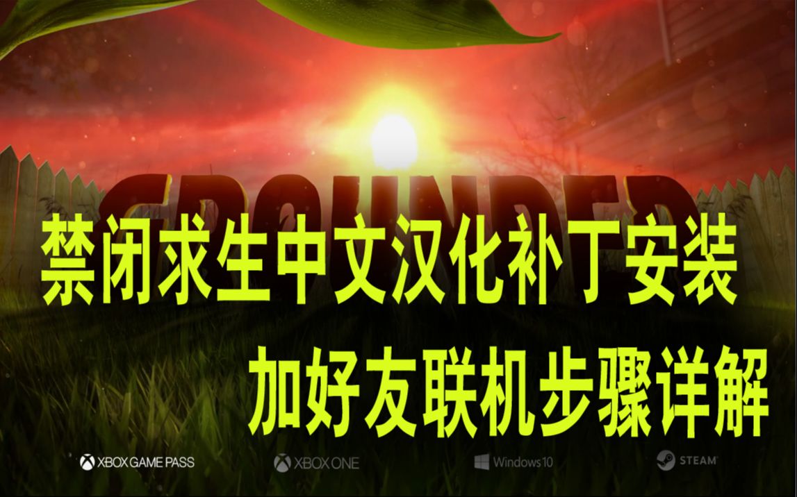 steam正版禁闭求生安装汉化补丁添加好友联机详解