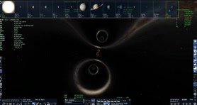 SE宇宙模拟 各种飞船曲速空间畸变扭曲测试