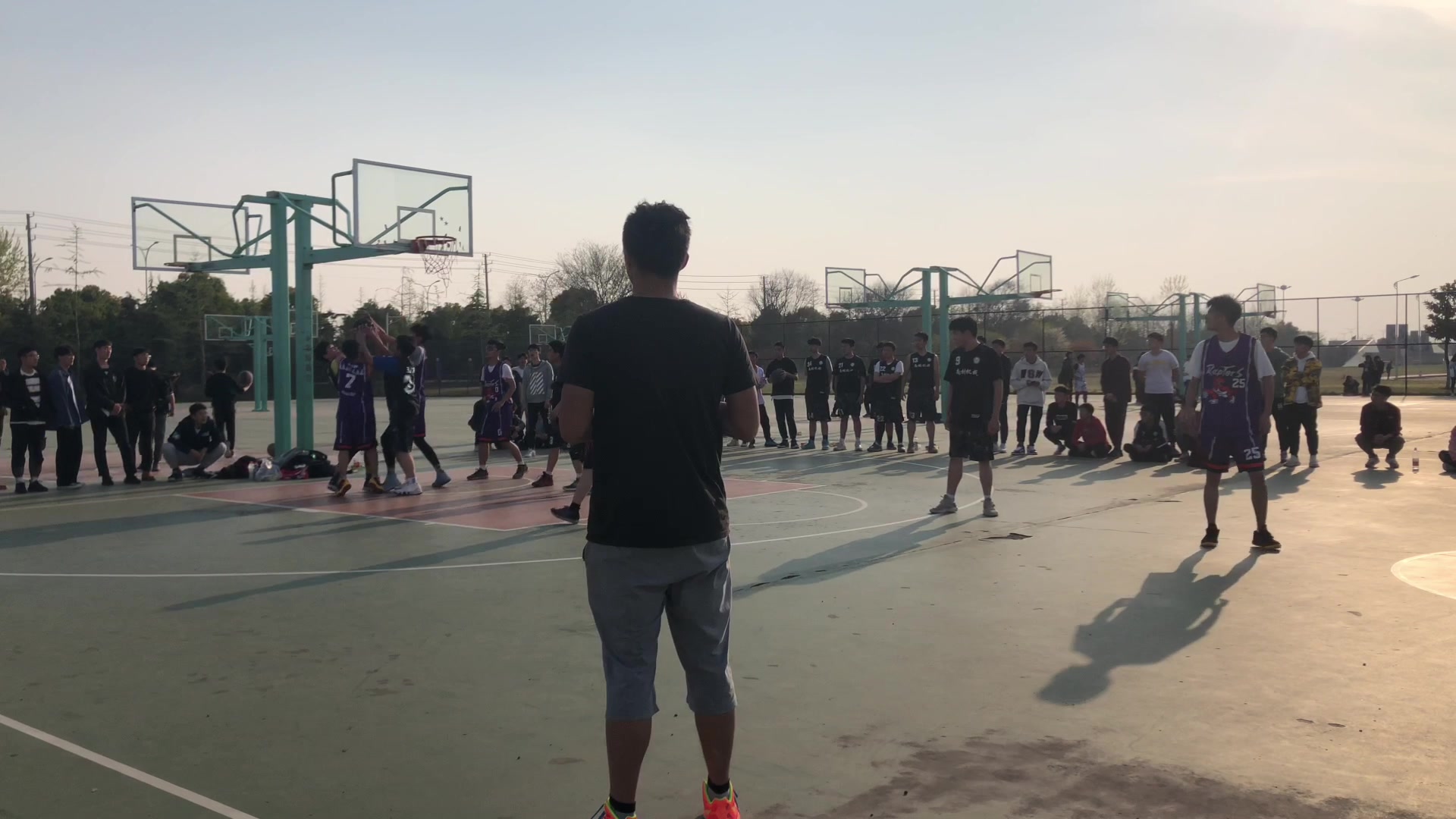 南京林业大学淮安校区第二届新生篮球赛土木vs机械第三节