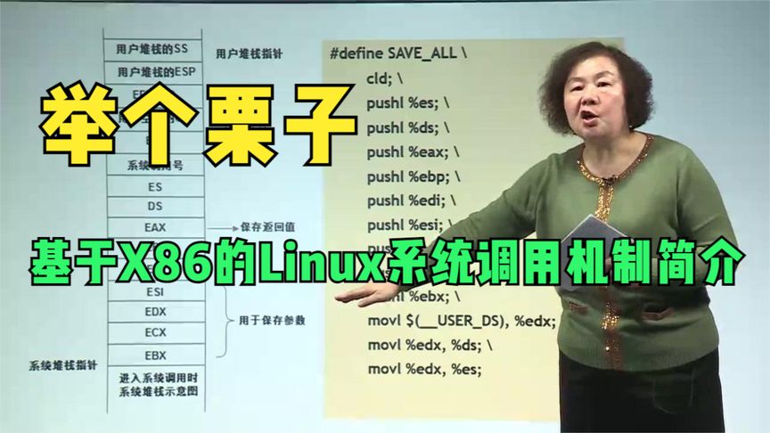 第12课 实例:基于X86的Linux系统调用机制简介