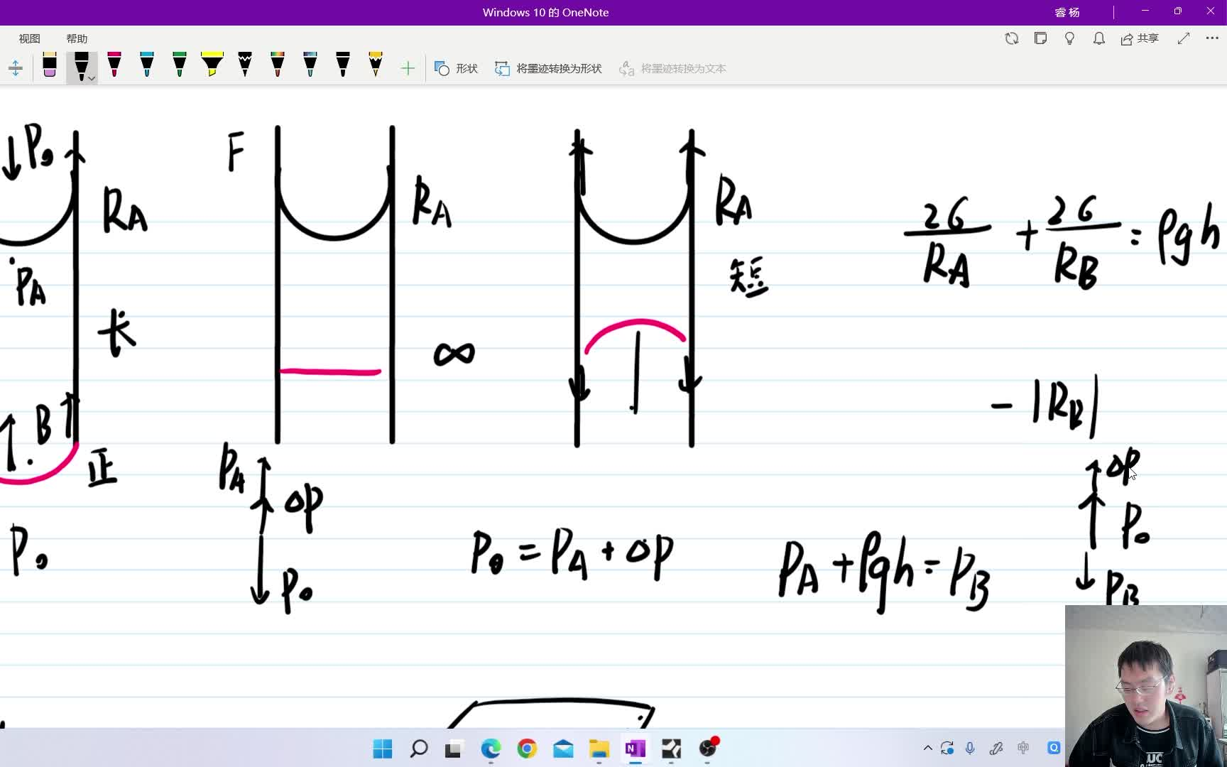 245.题5 球面的液体表面张力(物理学难题集萃)
