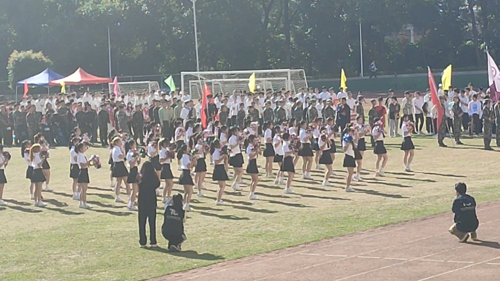 火炬职院新生校运会文艺汇演