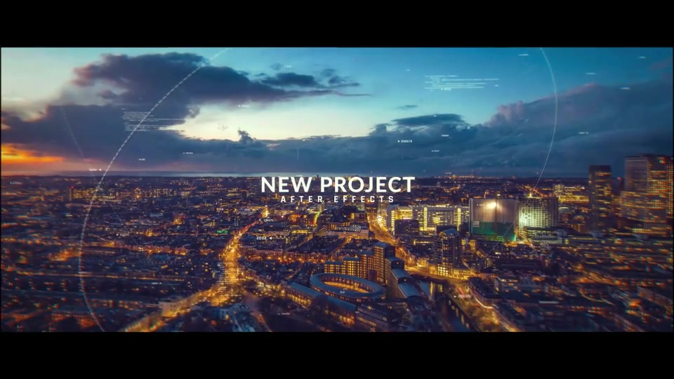 AE模板-科技感图片视频开场包装