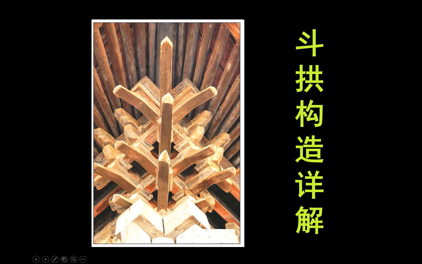 斗拱的构造清晰详解