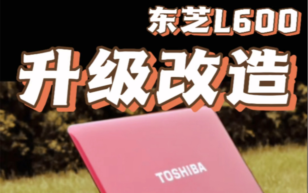 东芝L600拆机升级固态硬盘,清灰上硅脂!