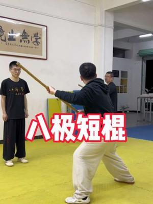 简单实用,八极门的短棍八棍头#国家级非物质文化.