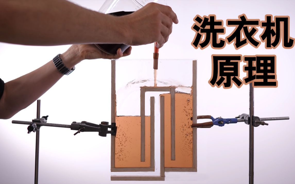 高质量直观科普:洗衣机隐藏的物理学