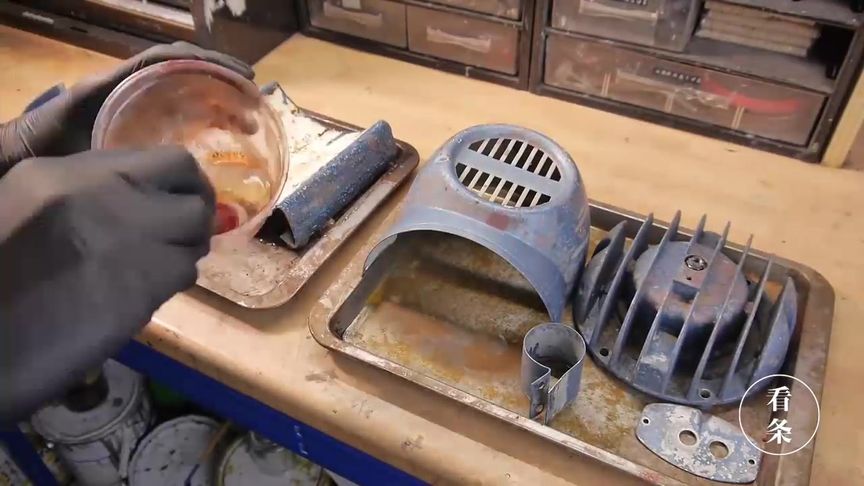 旧压缩机修复,从破旧不堪到焕然一新,这过程太舒坦了