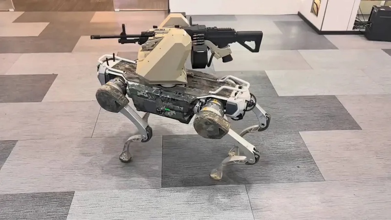 红翼前锋机枪智能武器站震撼登场,适配201班用机器机枪