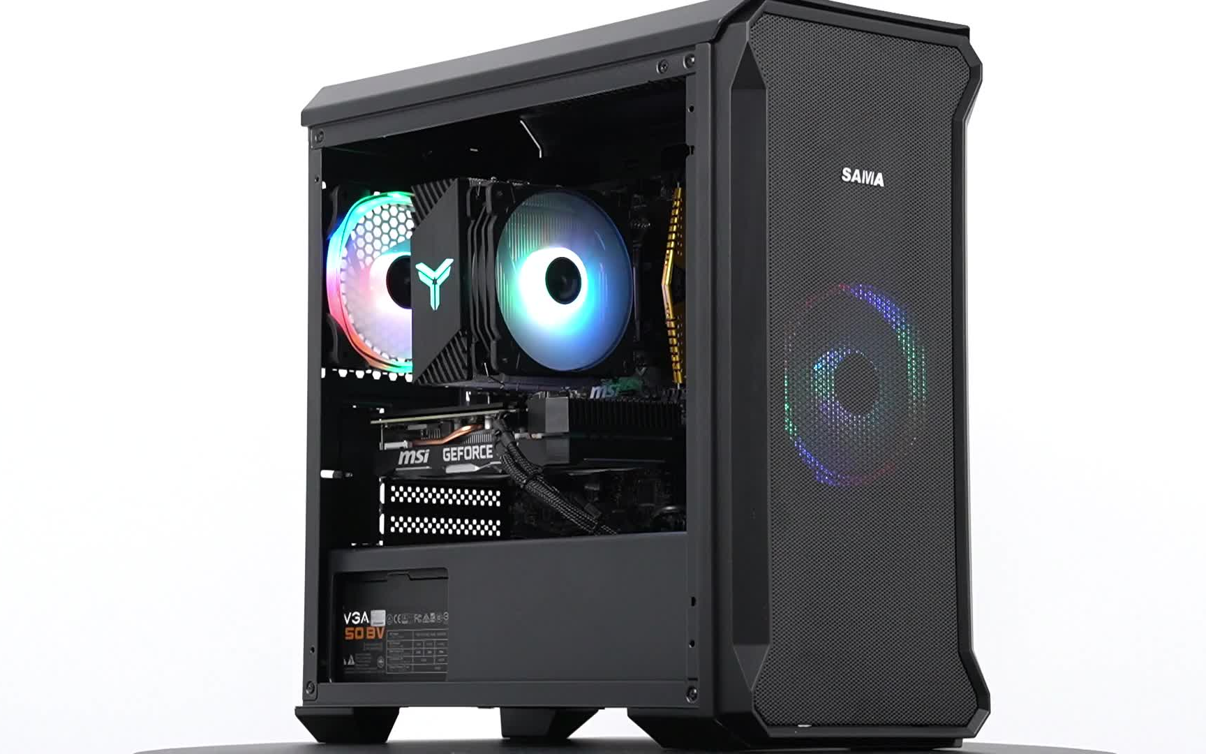 4599吃鸡非常香甜之RYZEN 5 3600+MSI GTX1660TI摩西电脑十周年...