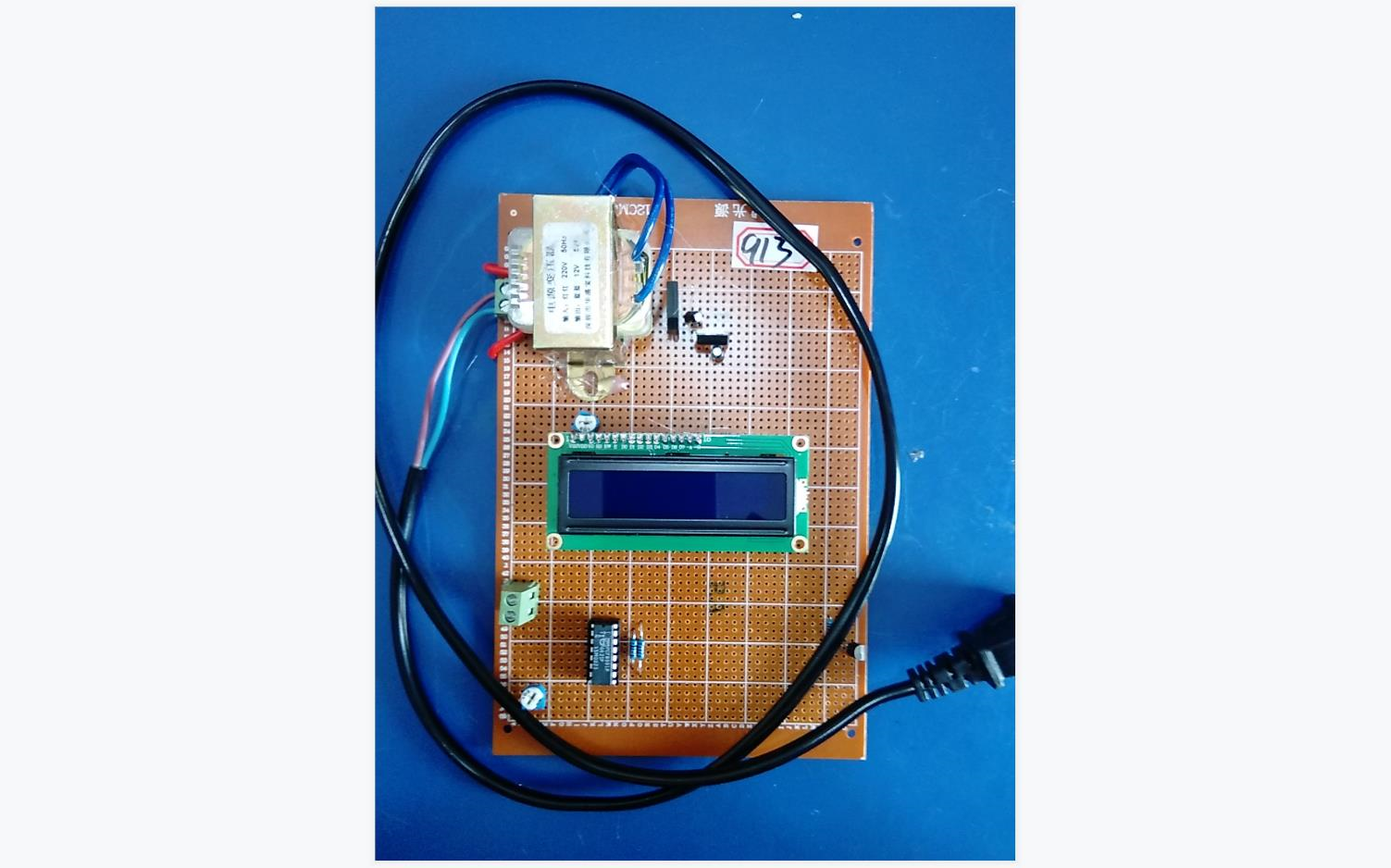 基于51单片机的简易可调直流数控电源恒压源充电电源设计-LCD1602-...
