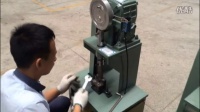 不锈钢冲弧坡口机模具安装教程 圆管冲孔机 方管开孔器