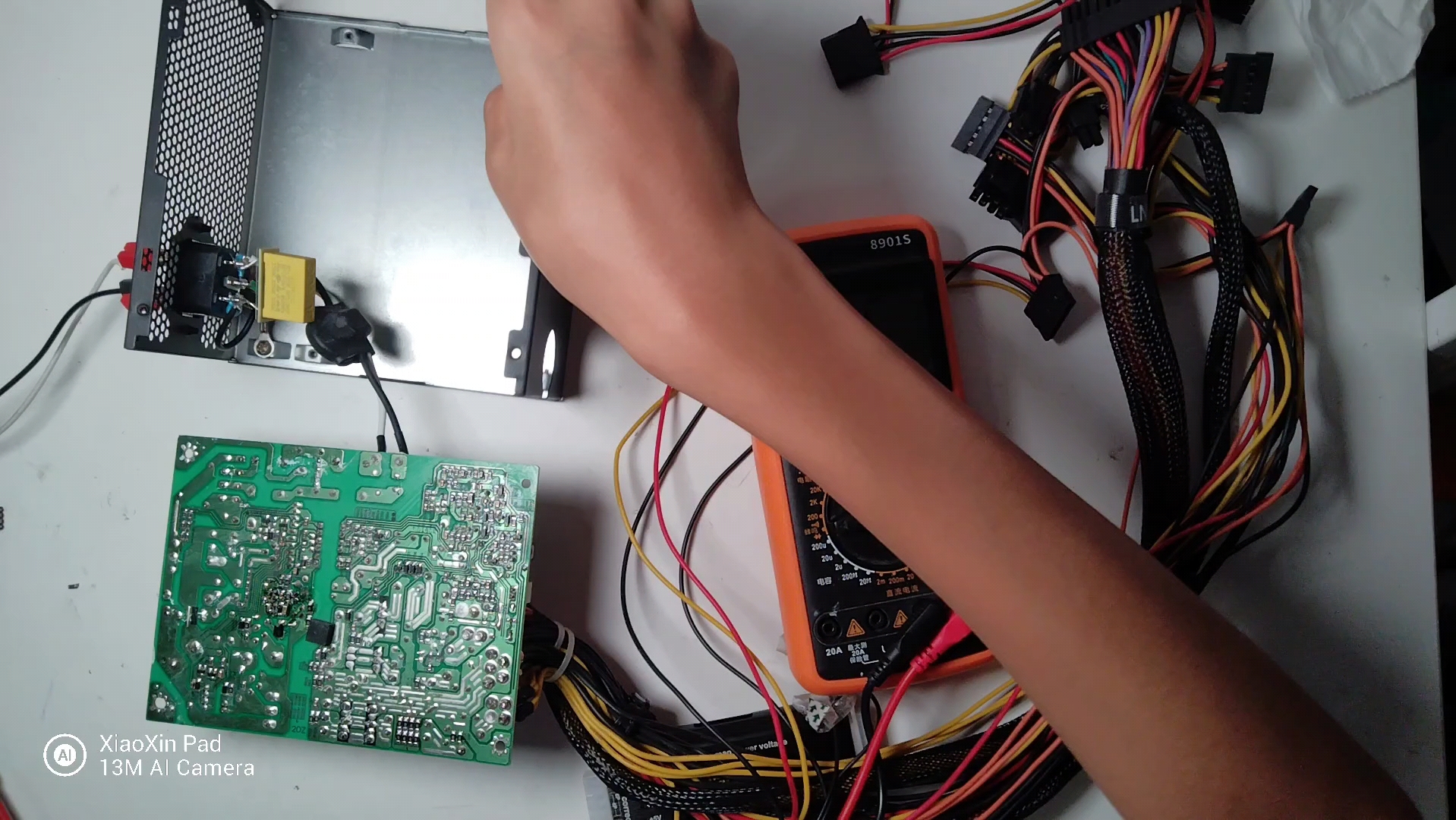 修一个酷冷至尊600w电源,又双叒叕炸tny系列芯片