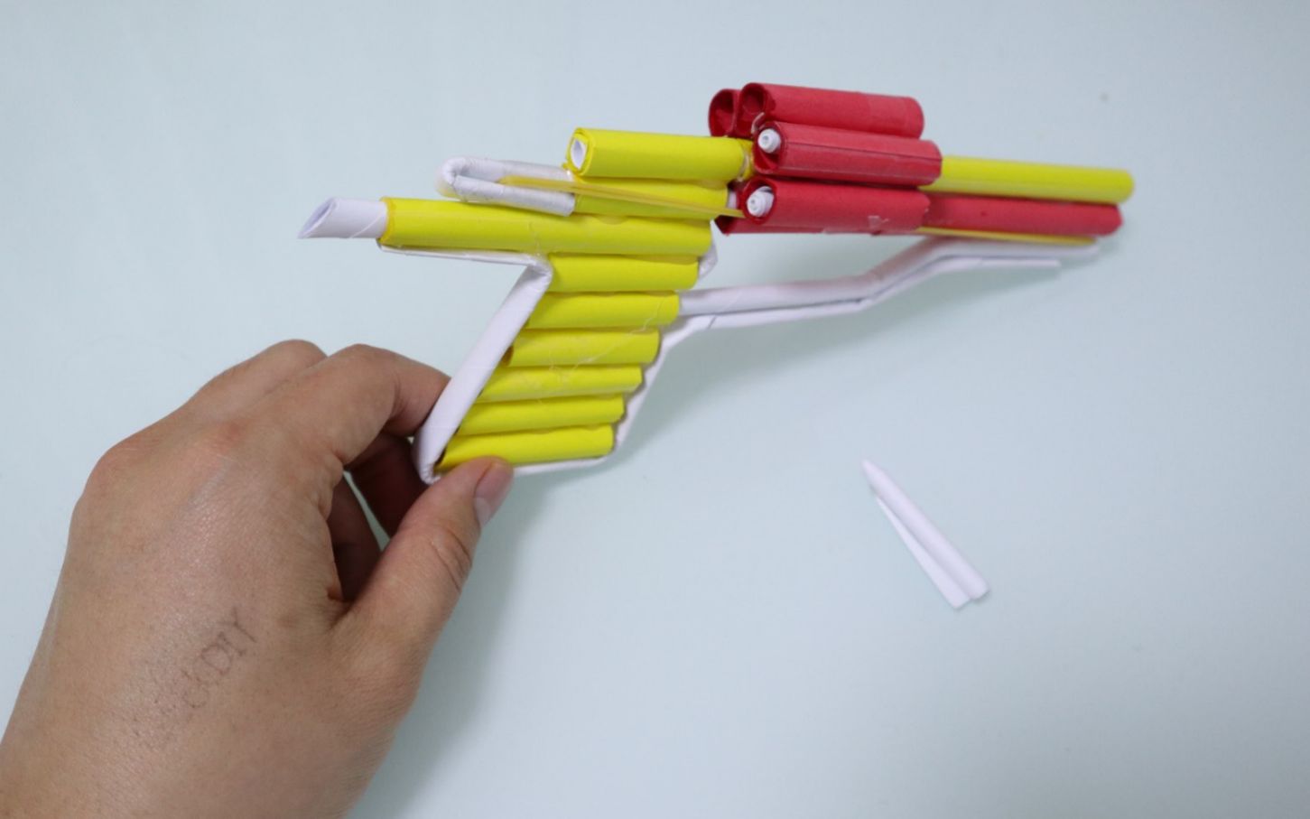 【DIY】超级帅气的左轮折纸,让孩子玩一天都不撒手,手工折纸视频