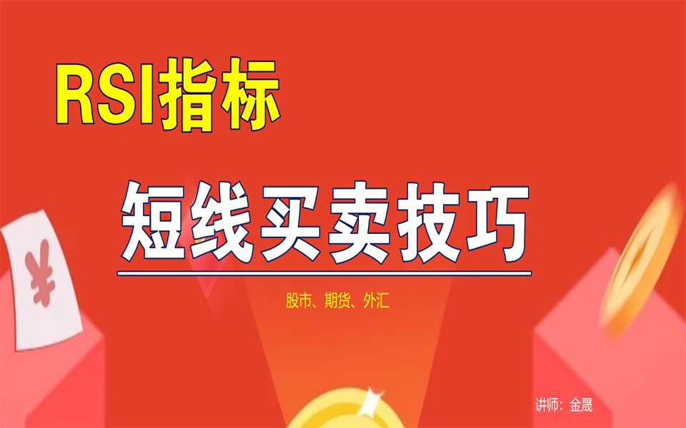 RSI指标精讲(四):RSI指标短线买入卖出技巧,做到顺势买卖