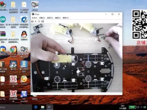 第8讲 arduino四轮驱动智能小车电机的安装