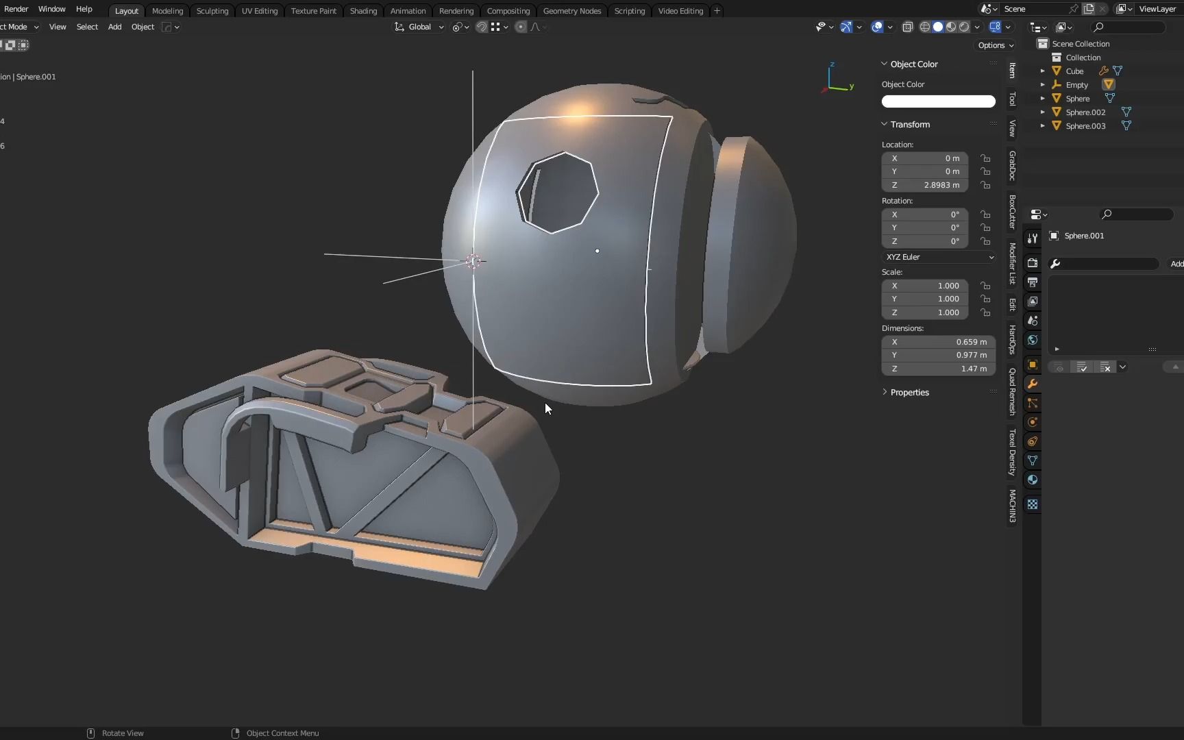 【blender建模】标准化建模