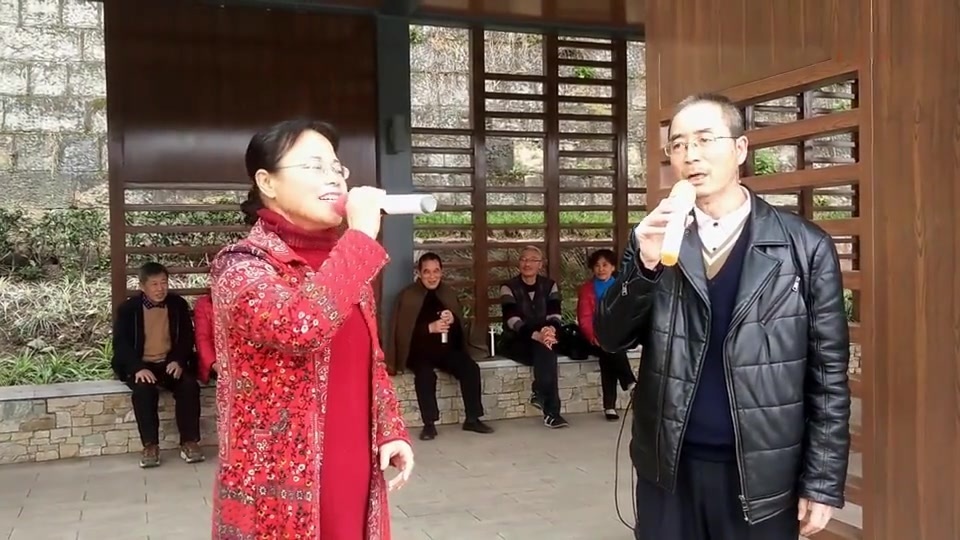 自贡市七零级知青群合唱团 二声部群友排练节目花絮