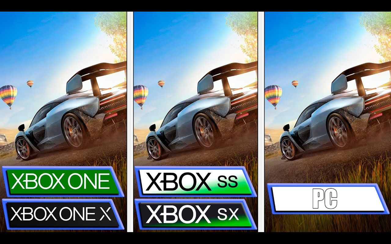 ...4 | One vs OneX vs Series S vs Series X vs PC | 画质与帧数 详细对比