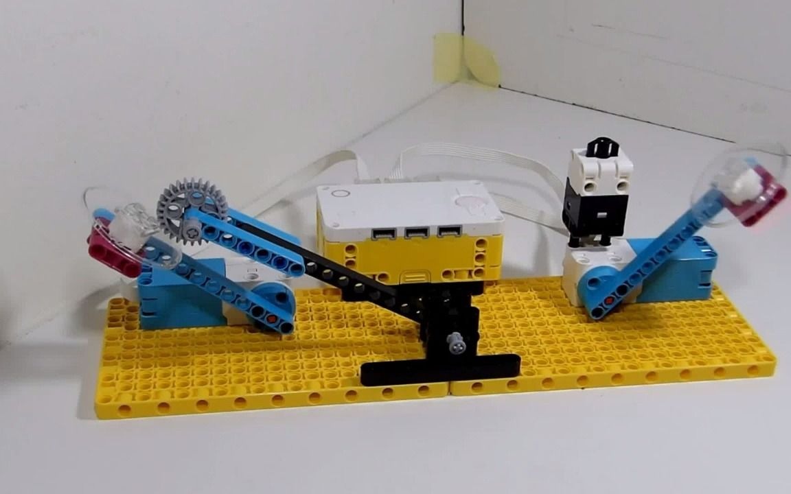 【LEGO SPIKE Prime 45678趣味视频】网球游戏模式启动