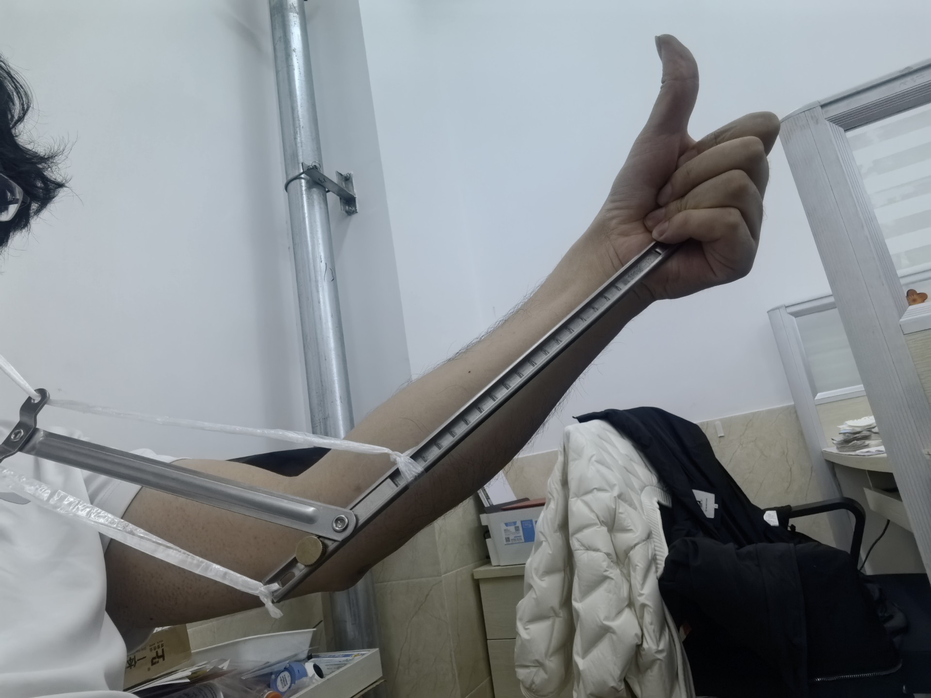 肘关节教具制作