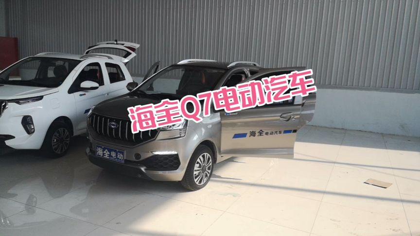 新款海全Q7电动汽车成人家用高端大气上档次油电两用电动轿车
