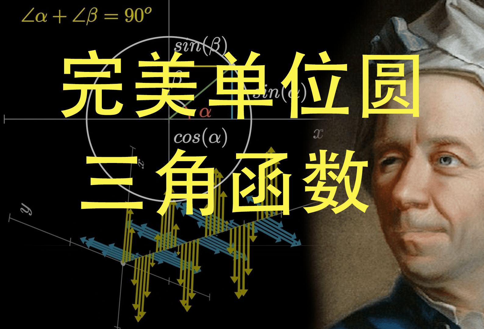 那些奇怪的三角函数哟,都被关在单位圆里