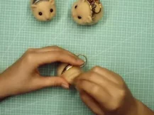 【猫族创艺】羊毛毡仓鼠零钱包制作教程