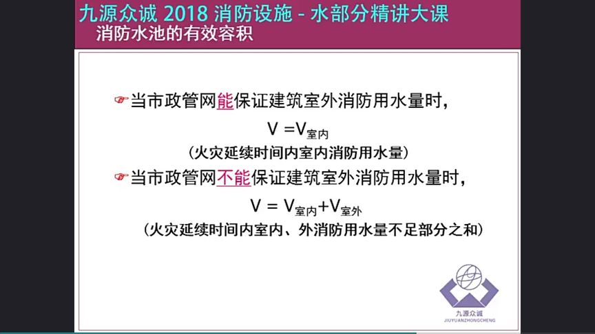 水规中:消防水池的有效容积计算中,需要注意的点,不要忽略!