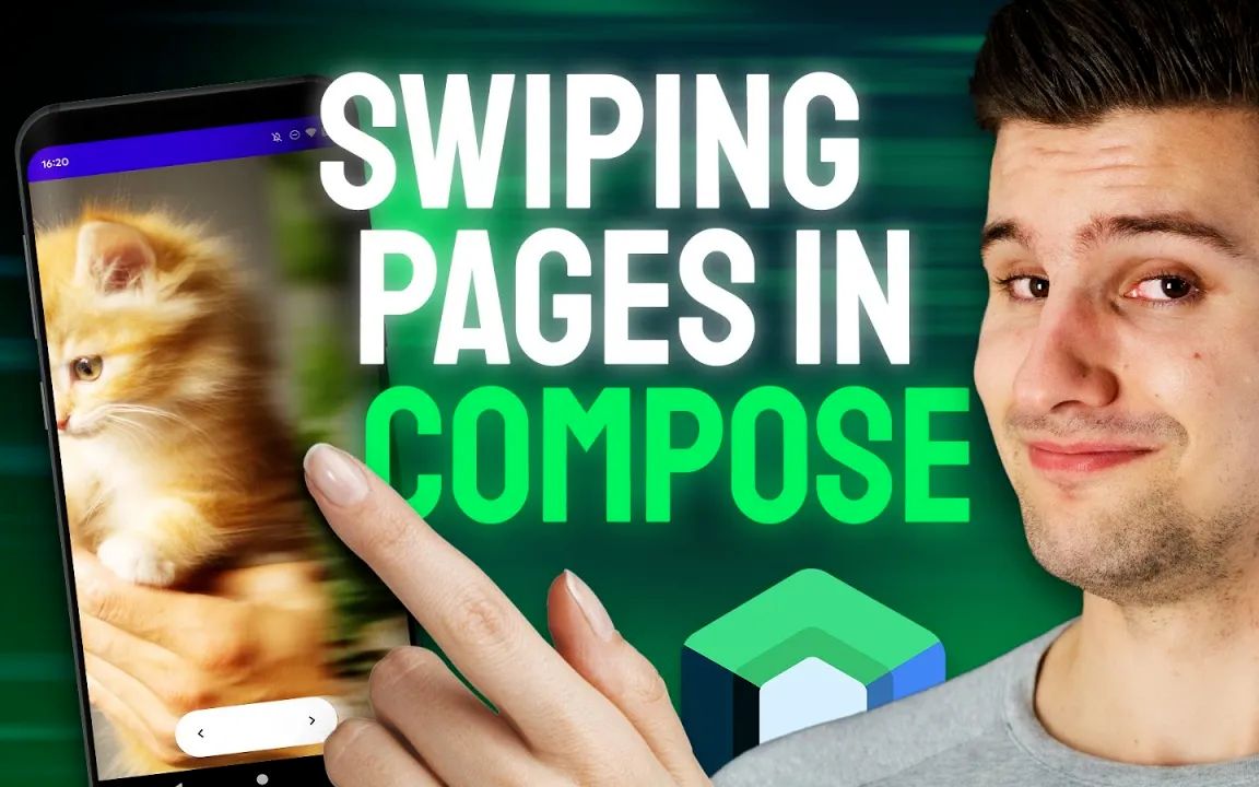 如何在 Jetpack Compose 中实现可滑动图片轮播?
