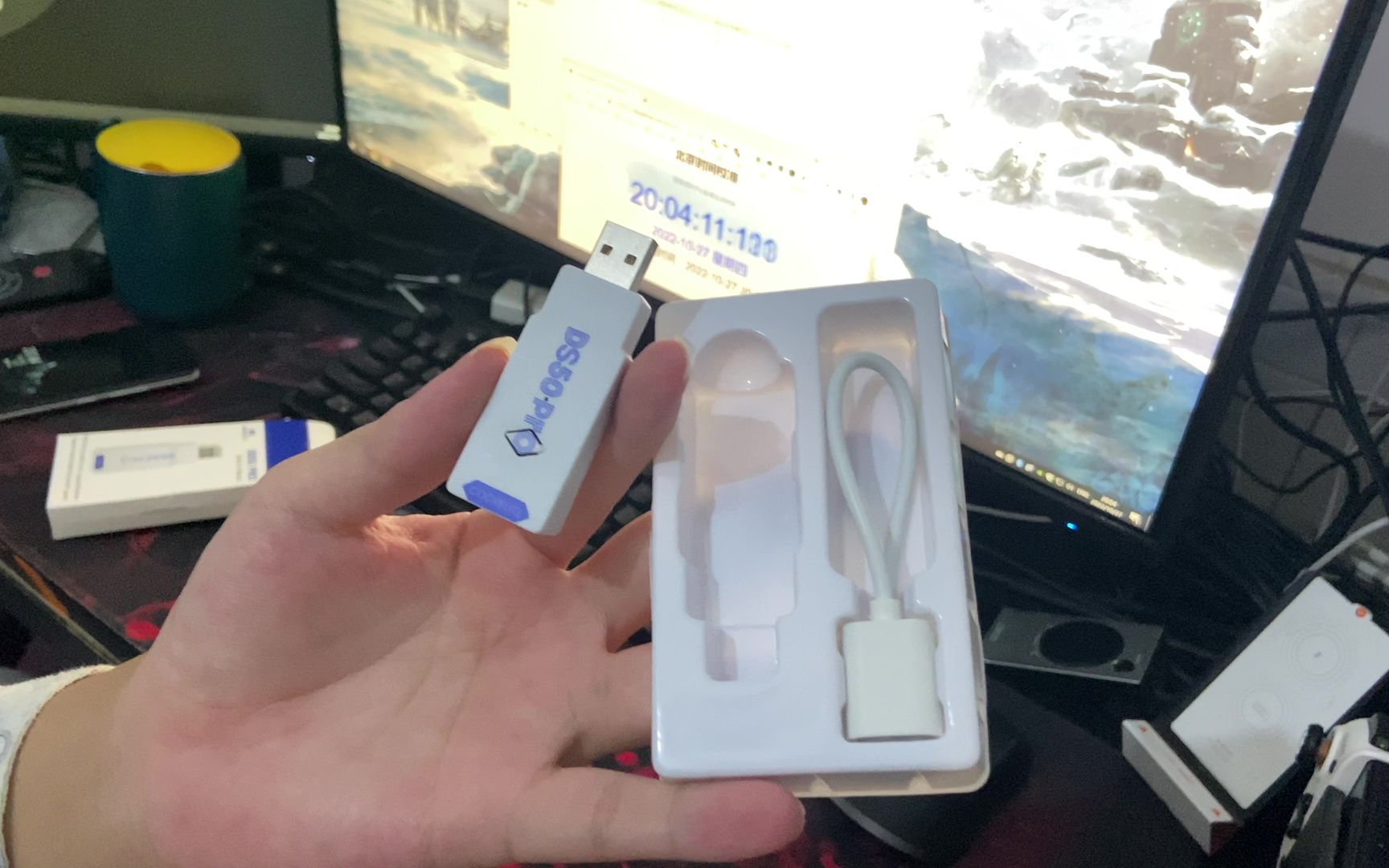 【开箱】酷威DS50PRO游戏手柄转换器