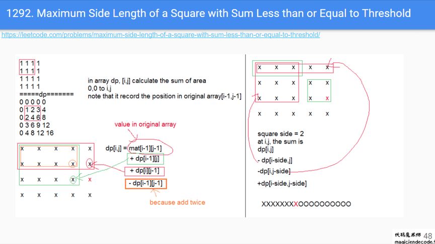 模拟面试中的记事本写代码 leetcode1292 magiciendecode_0045