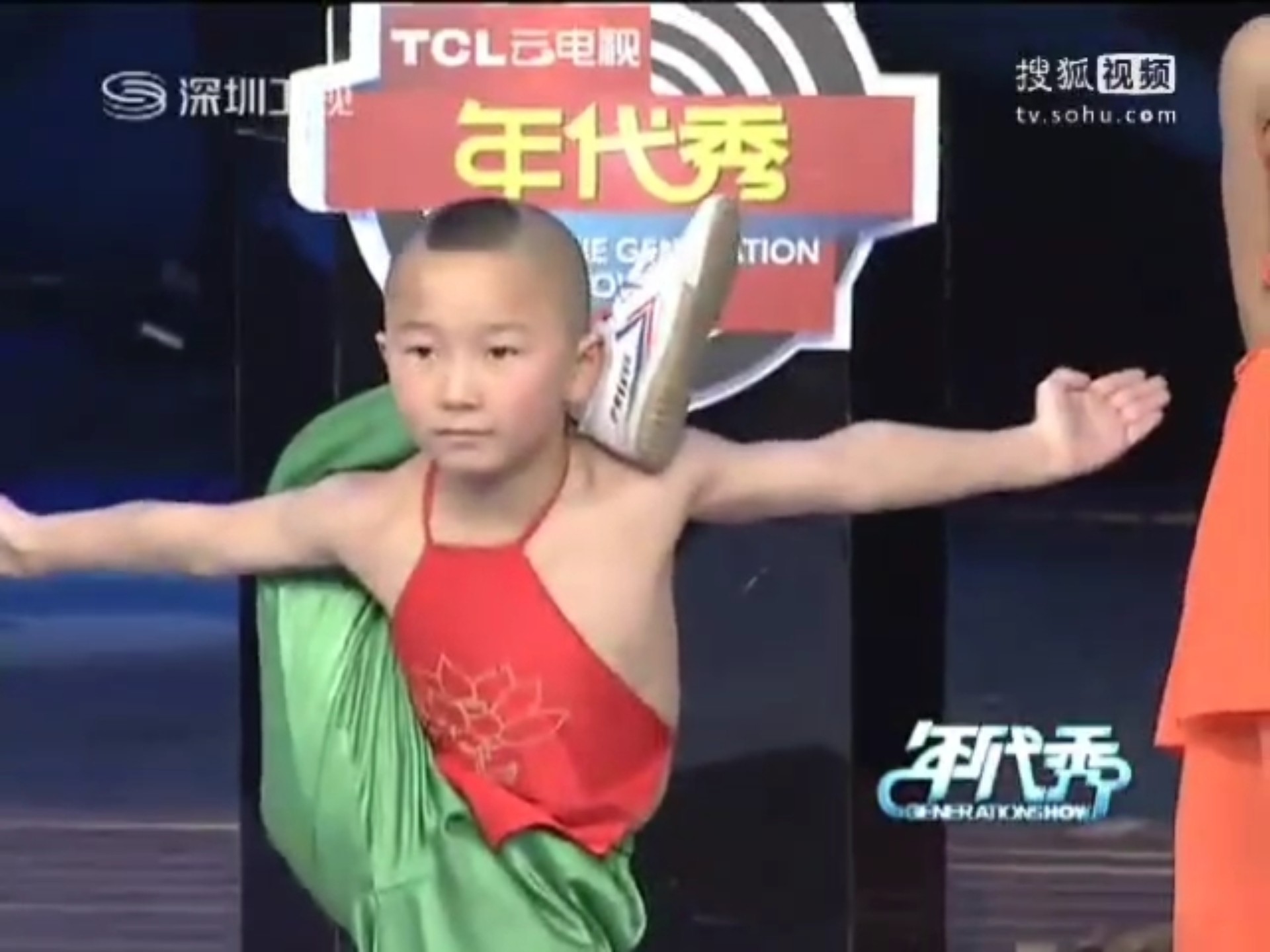 塔沟武校武术表演(年代秀 20120203)